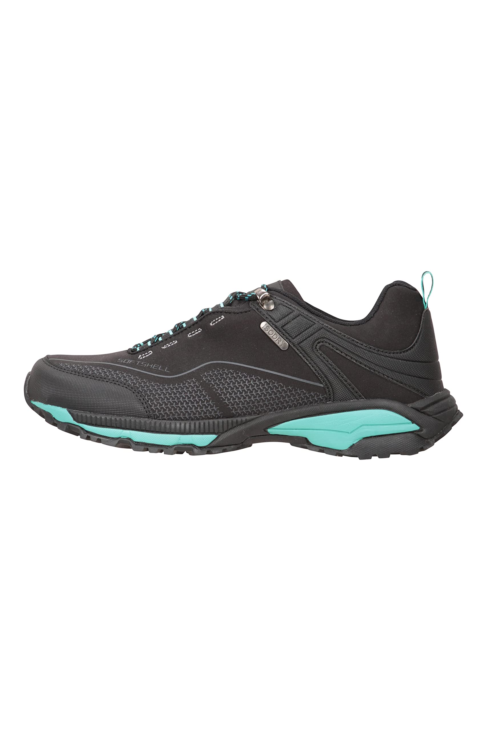 Mountain Warehouse Collie Womens Waterproof Hiking Shoes Walking Sneakers Black Womens Shoe Size 7 US