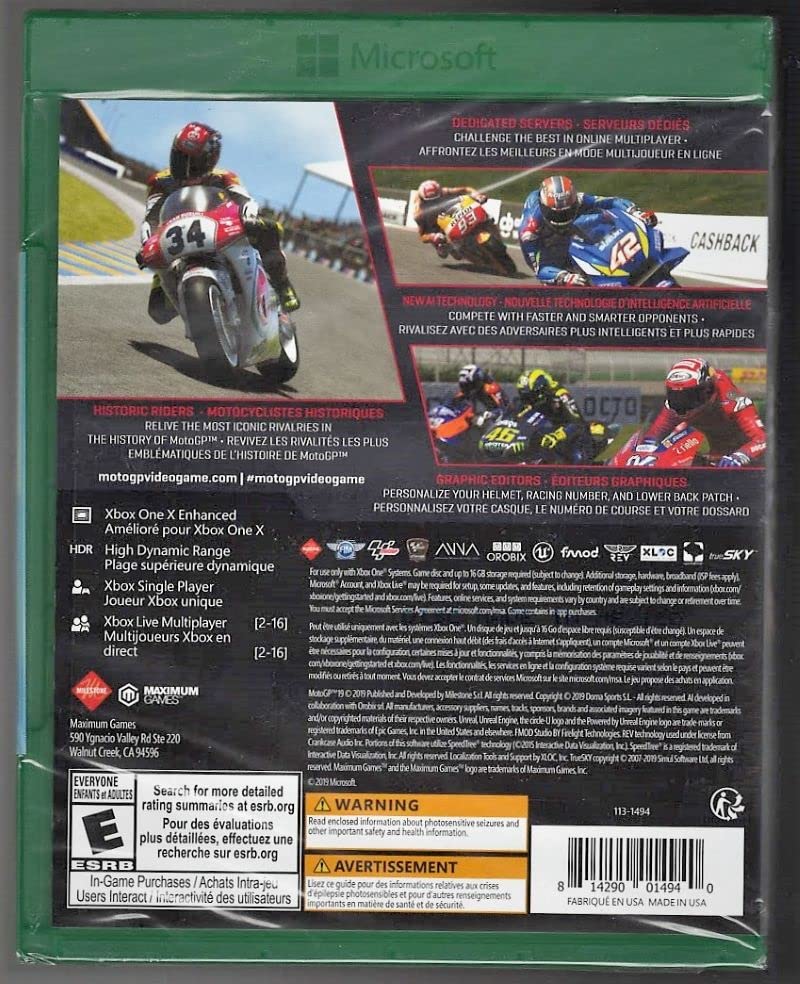 MotoGP 19 (XB1) - Xbox One
