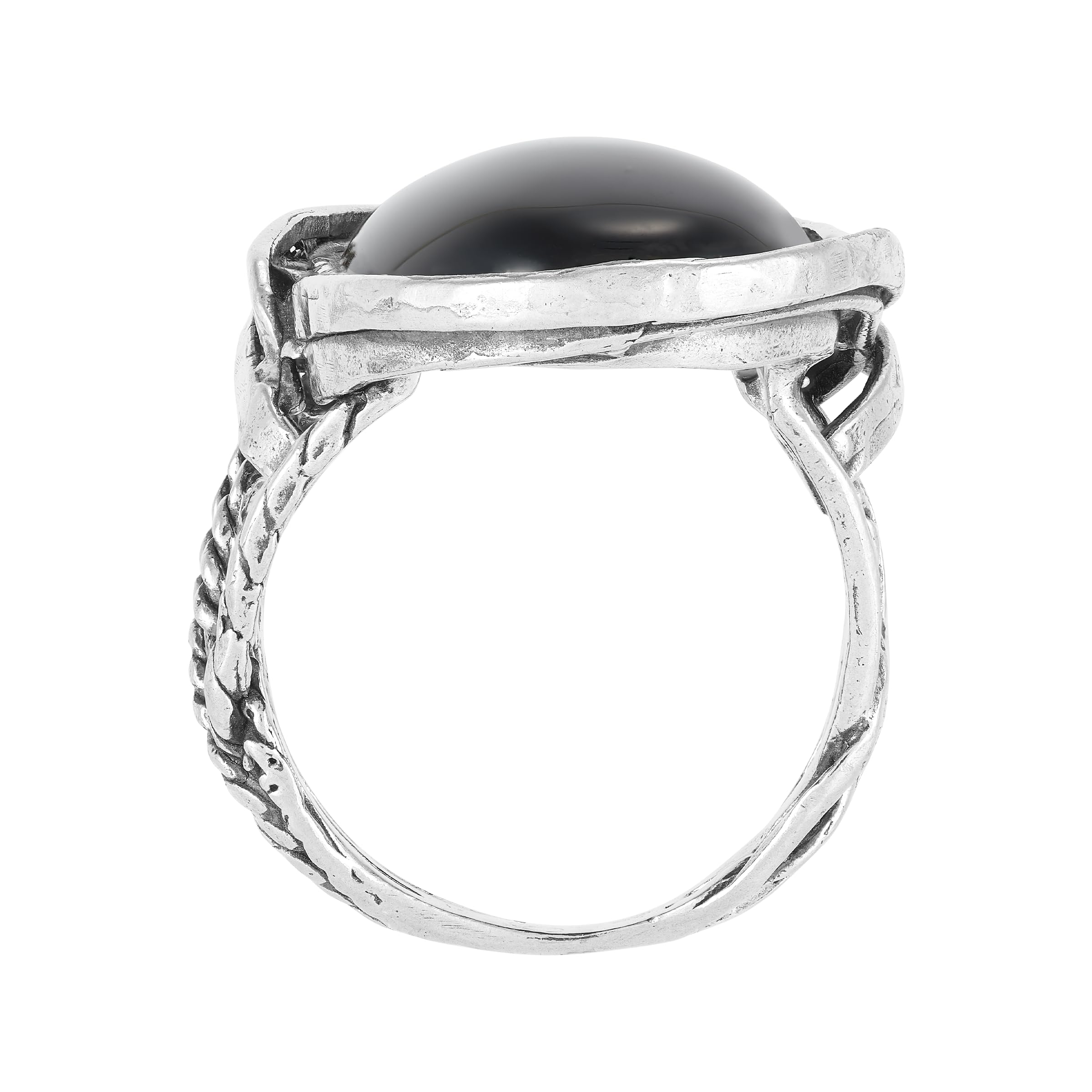 Silpada 'Black Beauty' Sterling Silver Onyx Ring, Size 8, Size 8