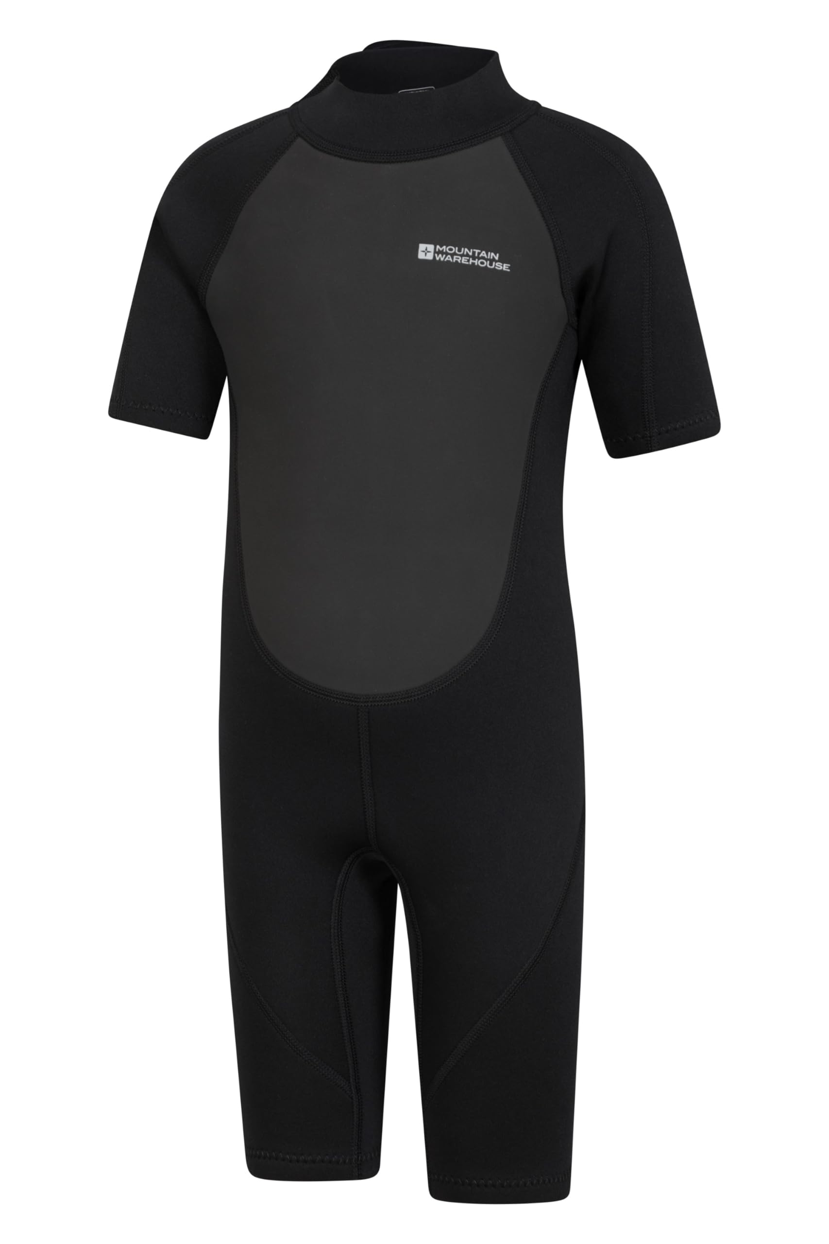 Mountain Warehouse Kids Shorty Wetsuit - 2.5mm, Neoprene Wetsuit Green 7-8 Years