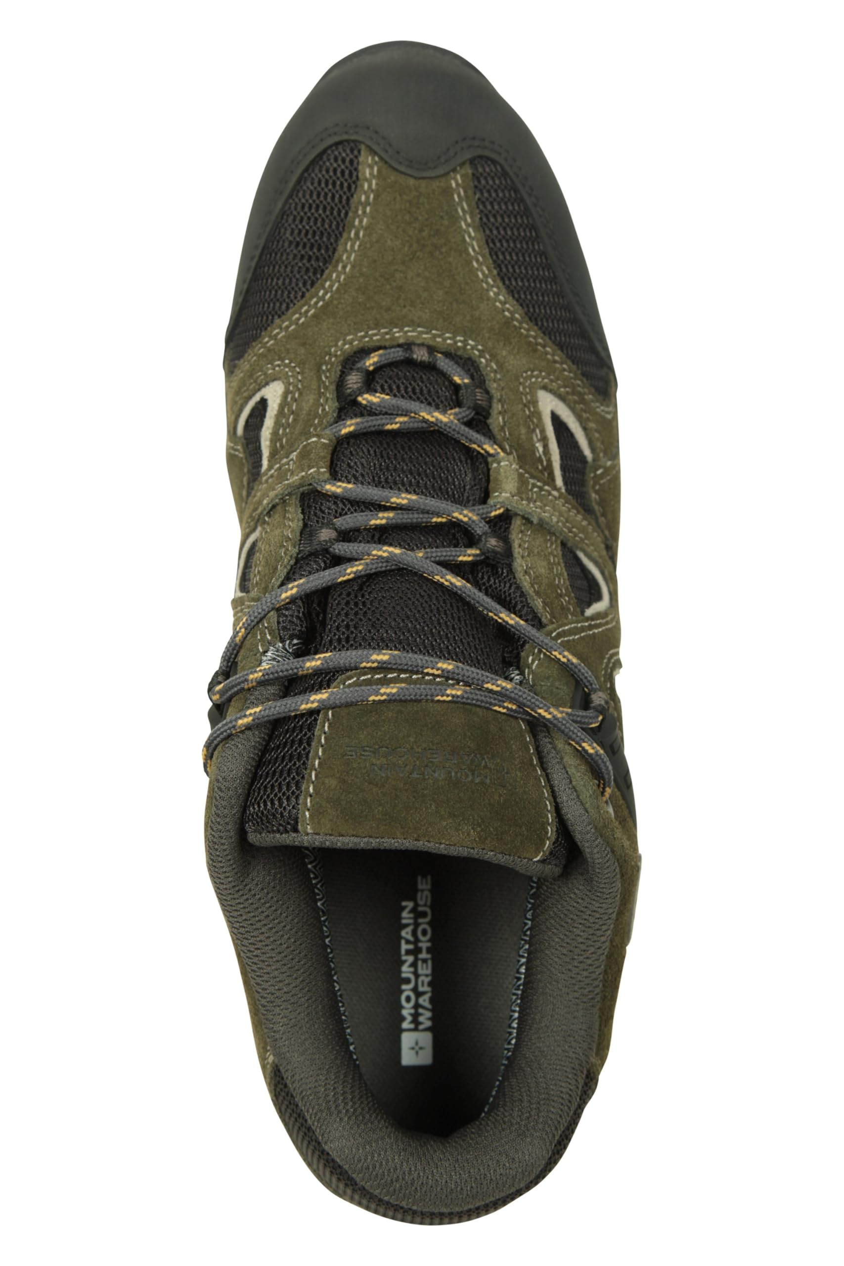 Mountain Warehouse Curlew Mens Waterproof Hiking Shoes - Lightweight Khaki 11 M US Men