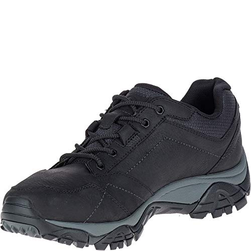 Merrell Men's Moab Adventure Lace Waterproof Hiking Shoe, Black, 11 W US