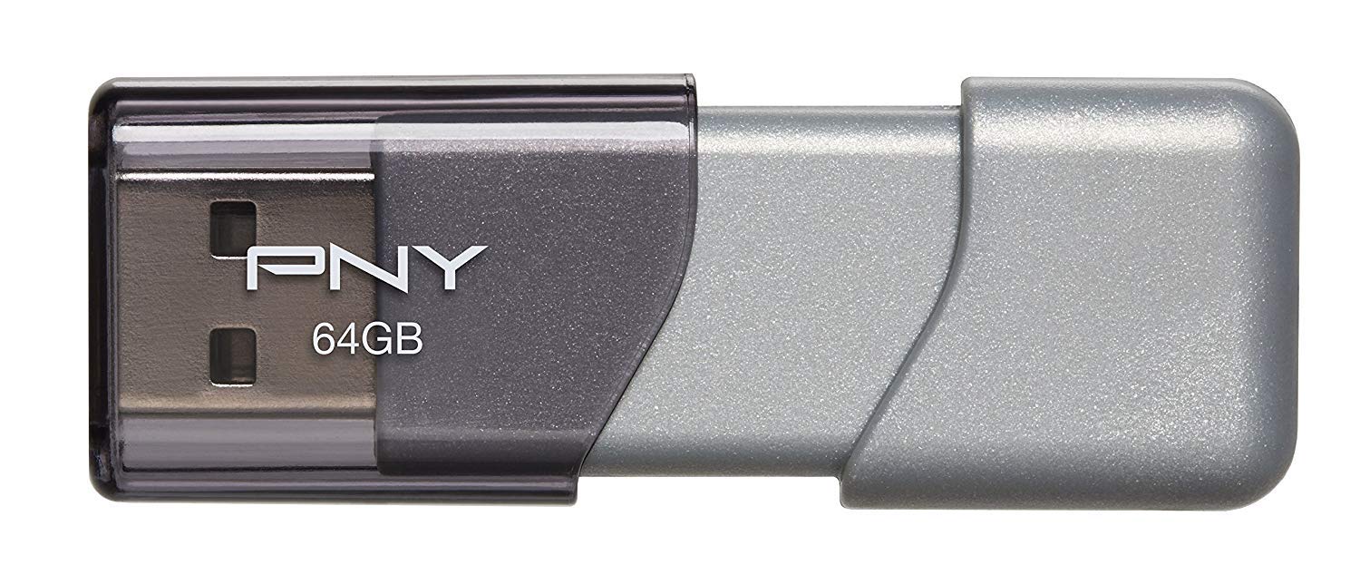 PNY 64GB USB 3.0 Flash Drive Elite Turbo Attache 3 (Ten Pack) Bundle with (5) Everything But Stromboli Lanyard (Model P-FD64GTBOP-GE)