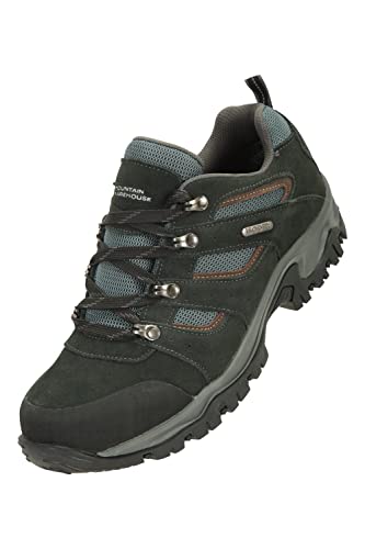 Mountain Warehouse Voyage Mens Waterproof Walking Shoes Black 12 M US Men