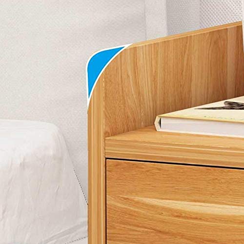 ZHAOLEI Simple Bedside Table Bedroom Locker, Wooden Locker Cabinet Bedside Table Drawer Bedroom Furniture