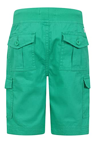 Mountain Warehouse Camo Cargo Kids Shorts Green 5-6 Years