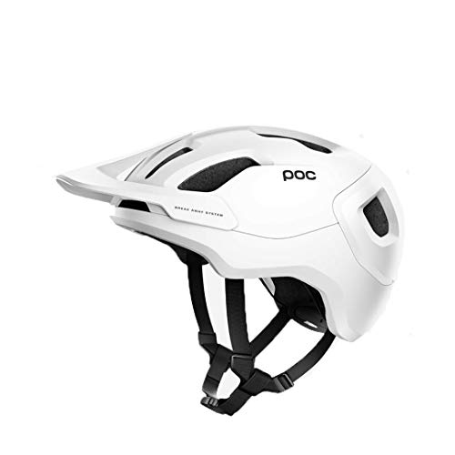 POC, Axion Spin Mountain Bike Helmet for Trail and Enduro, Matt White, X-Small/Small