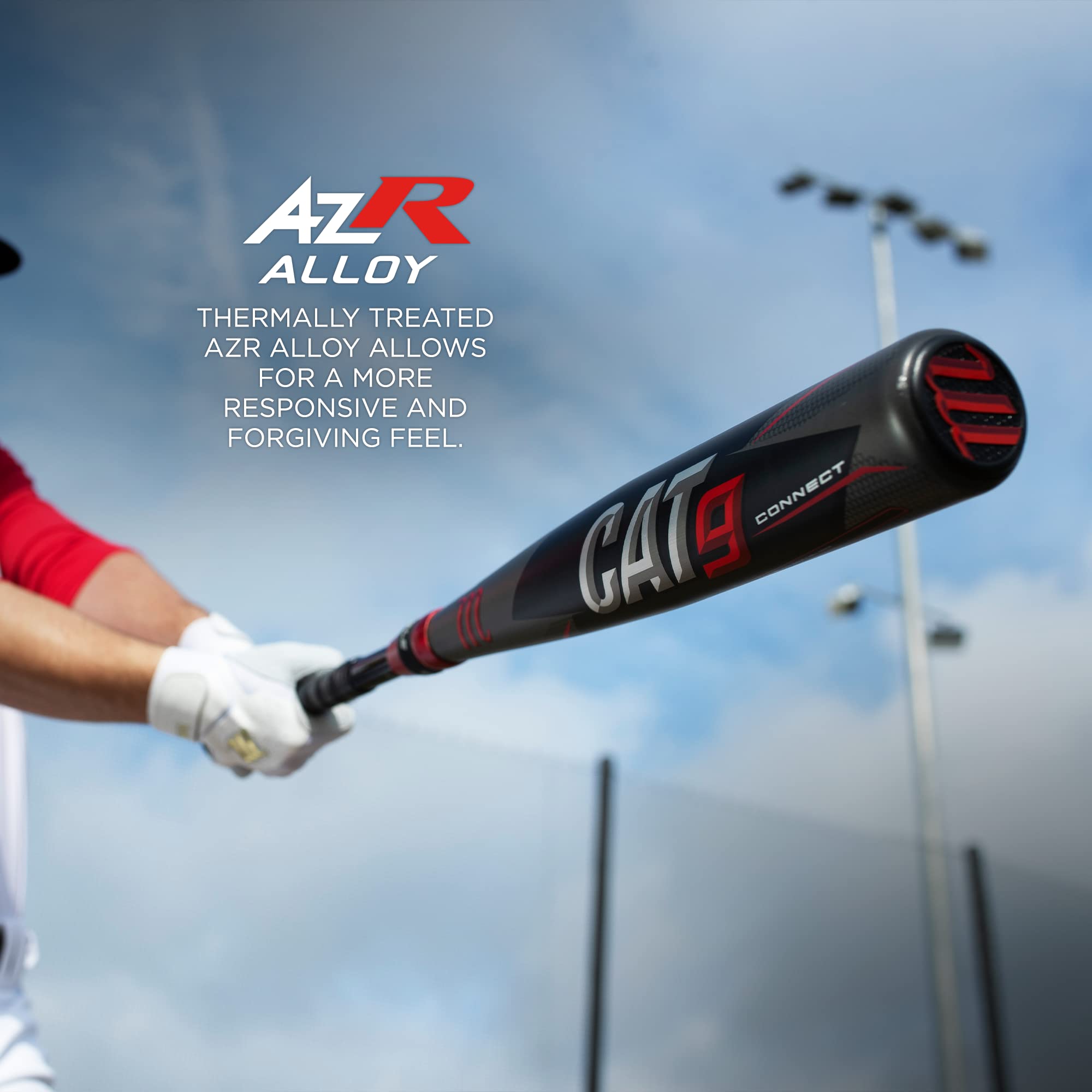 Marucci CAT9 CONNECT -3 BBCOR Metal Baseball Bat, 2 5/8" Barrel