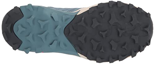 Salomon MADCROSS Gore-TEX Trail Running Shoes for Women, Delphinium Blue/Bluestone/Sirocco, 8.5