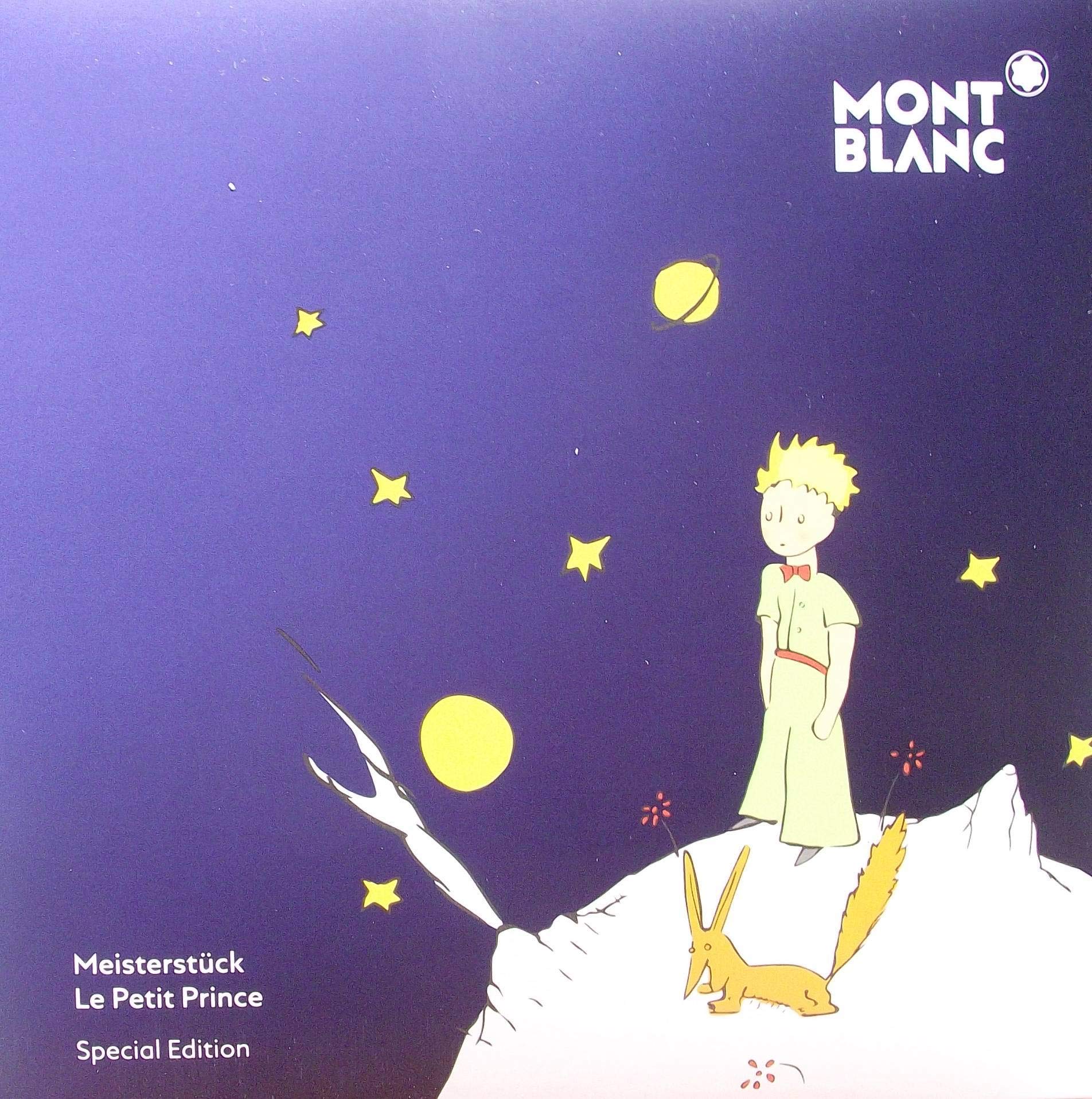 MONTBLANC Meisterstuck Le Petit Prince & Fox Solitaire Midszie Ballpoint 118047