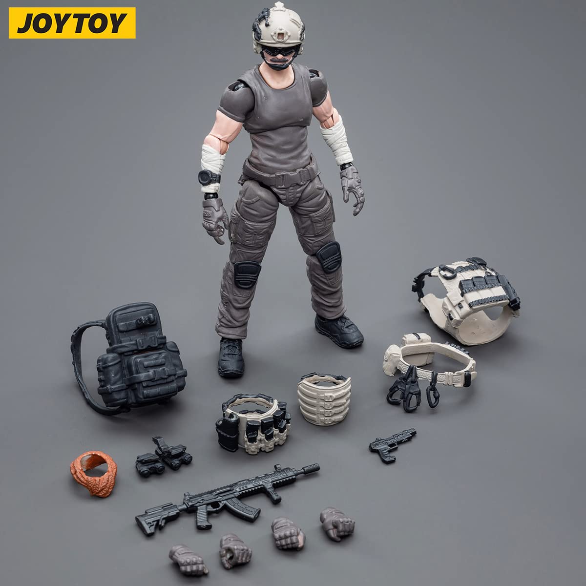 YIZRIO JOYTOY 1/18 Action Figures Joy Toy Army Figure Model Yearly Army Builder Promotion Pack-Army Figure 05 JT4294