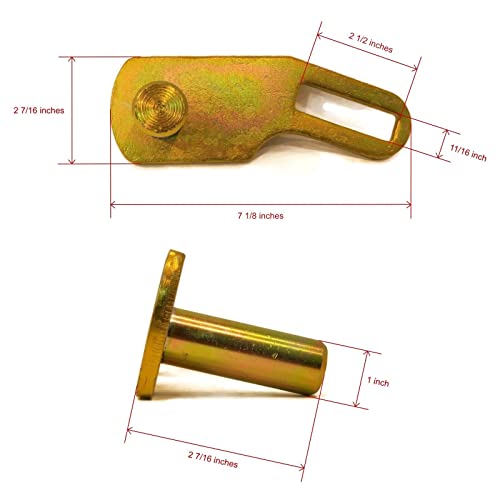 The ROP Shop | Heavy Duty Snowplow Pivot Bar & Pin Kit for Western UltraMount Pro Plus Fleet Flex