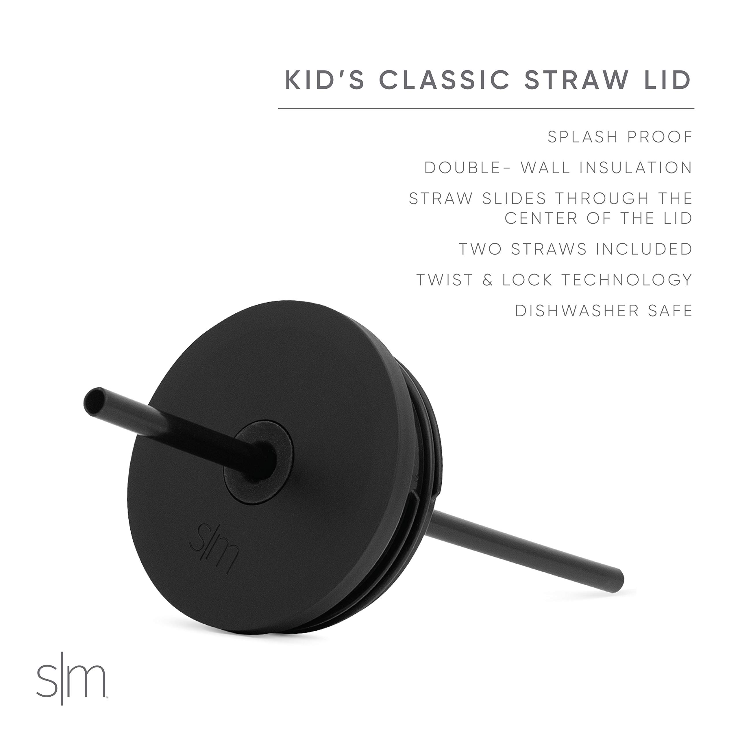Simple Modern Disney Mickey Mouse Toddler Cup with Lid and Straw | Reusable Insulated Stainless Steel Kids Tumbler | Classic Collection | 12oz, Mickey Mouse Retro