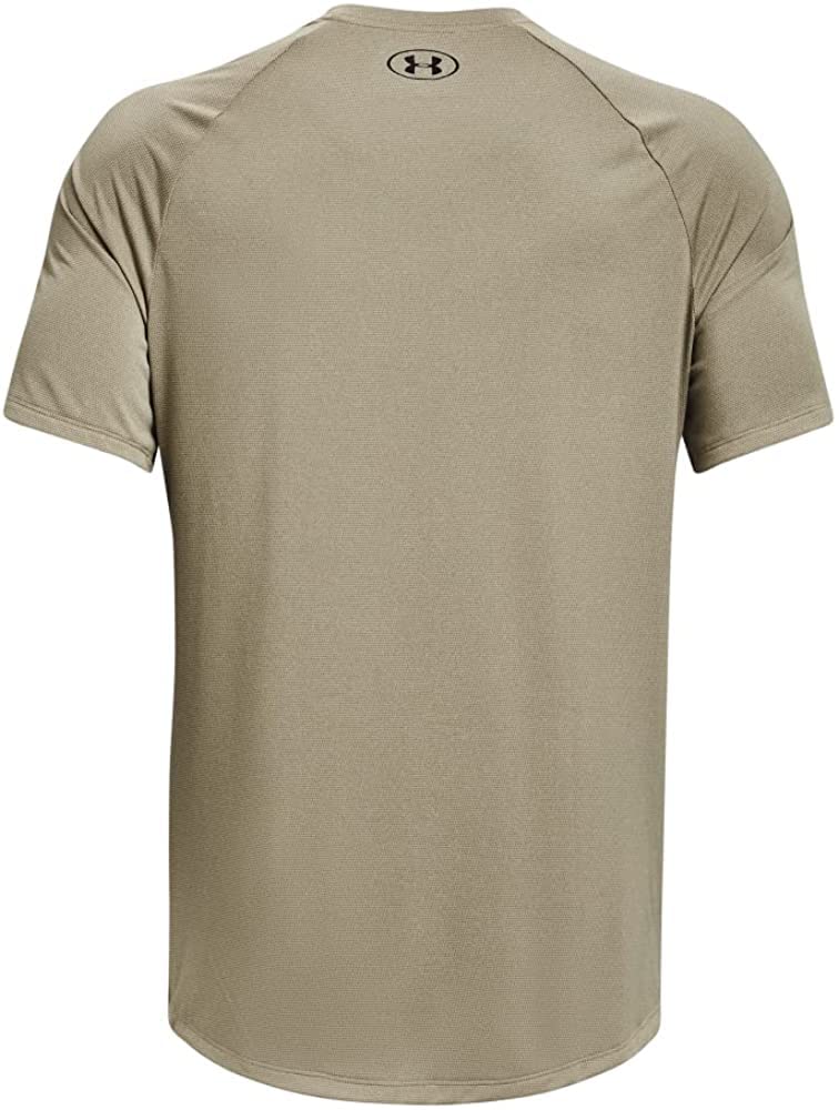 Under Armour - Mens Tech 2.0 Novelty T-Shirt, Color Khaki Gray (037), Size: Large x Tall
