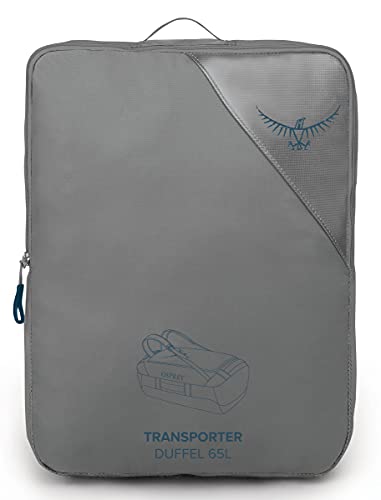 Osprey Transporter 65L Travel Duffel Bag, Smoke Grey