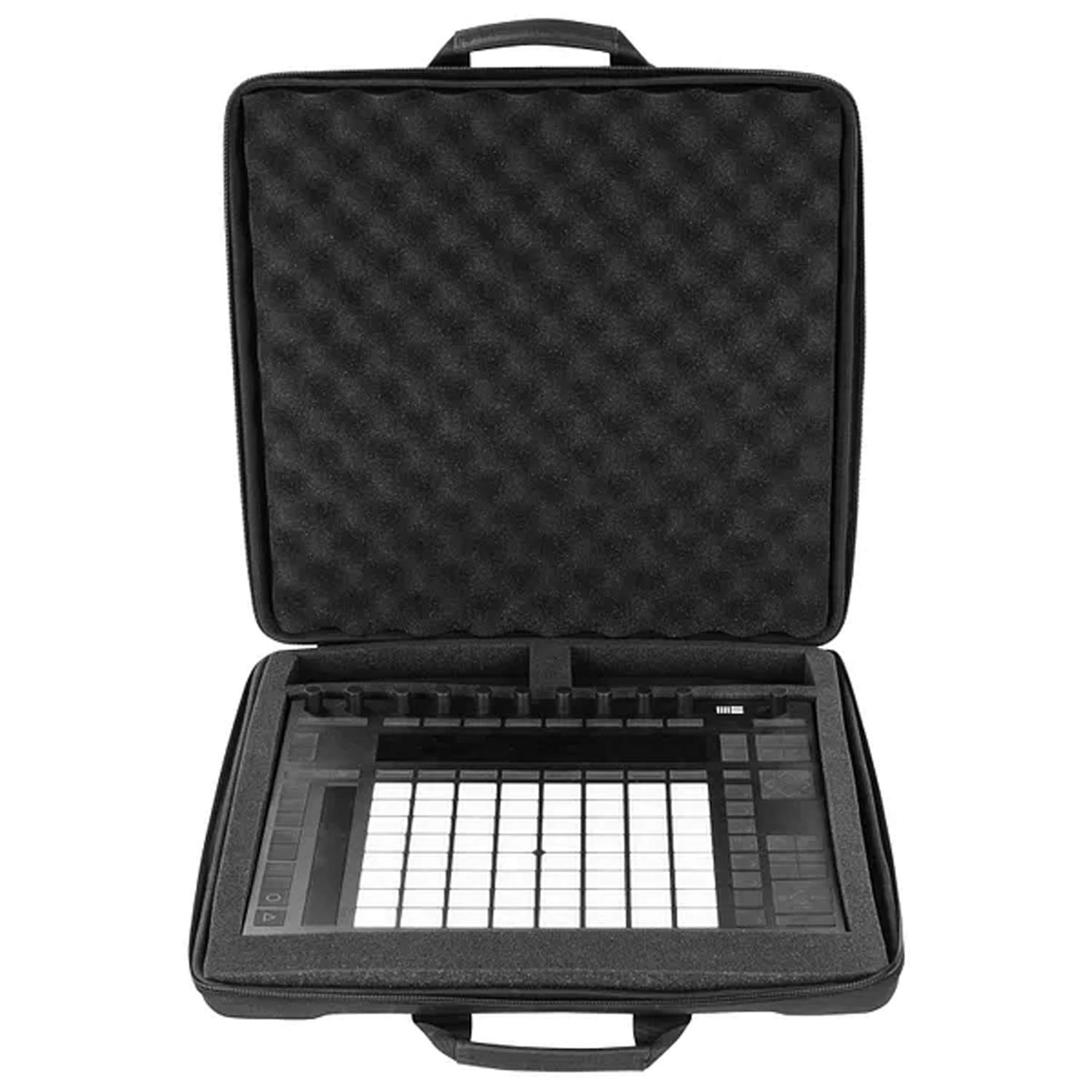 Odyssey Universal Controller Utility EVA Egg Foam Lined DJ Profressional Audio Equipment Carrying Case for Ableton Push 2 Controllers, Black
