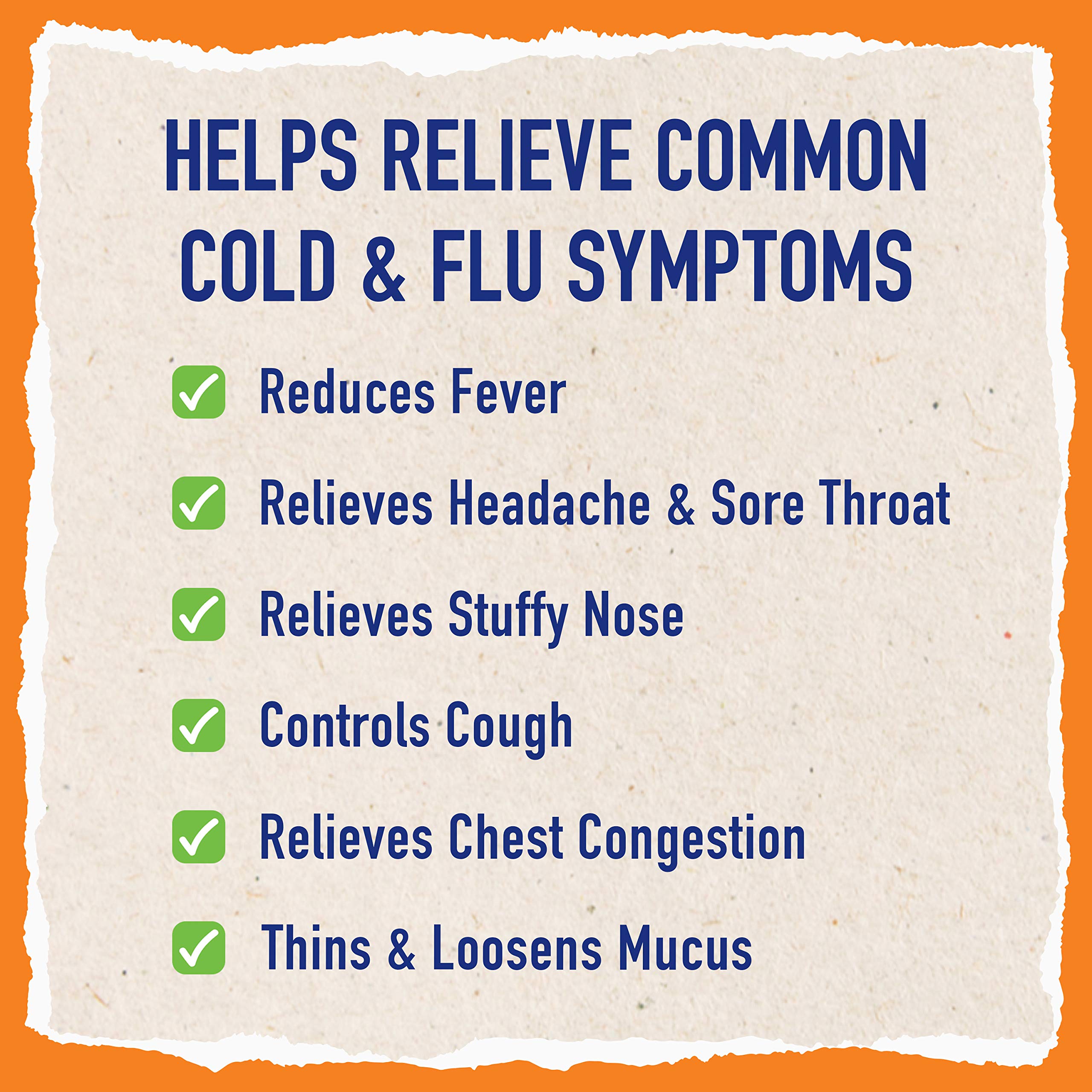 Mucinex FreeFrom Cold & Flu Daytime, Multi-Symptom Relief, Elderberry & Cherry Flavor, 6FL OZ (Pack of 3)