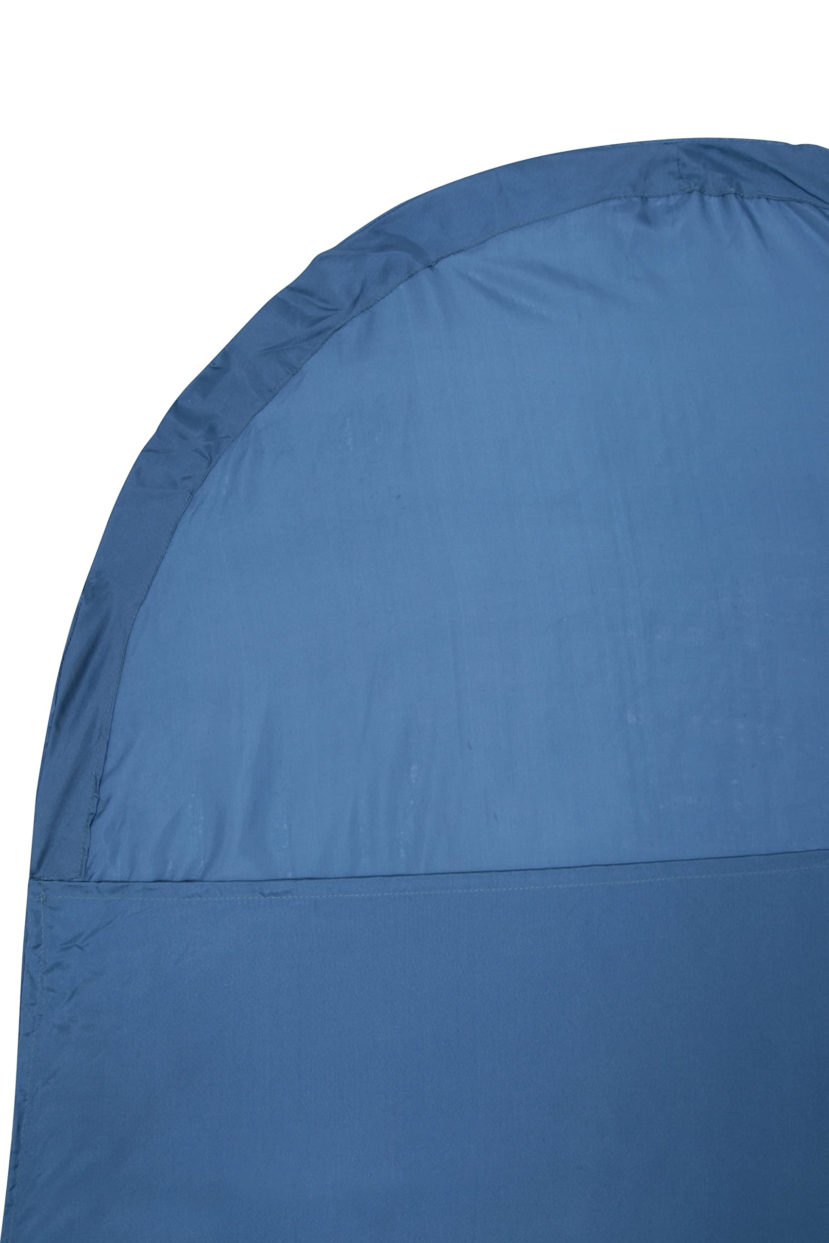 Mountain Warehouse Mummy Silk Sleeping Bag Liner -Warm Sack Sheet Blue