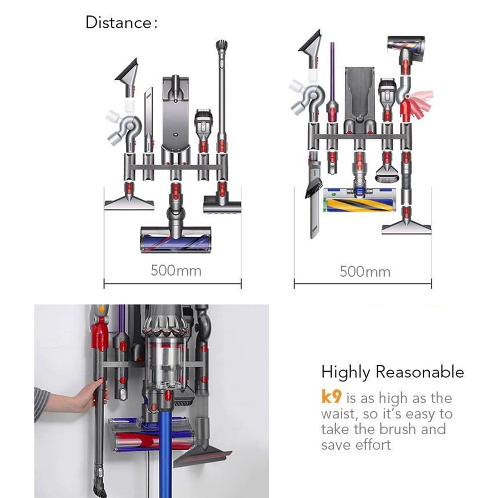 Meijunter Storage Holder Compatible with Dyson Digital Slim/V7/V7 Slim/V8/V8 Slim/V10/V11/V11 Outsize/V12/V15/Outsize Vacuum Cleaner Accessories Organiser Stand