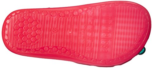 Mini Melissa Aranha VIII BB Slingback Sandal (Toddler), Pink/Green, 5 M US Toddler