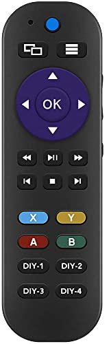 Universal Remote for Xbox One, Xbox One S and Xbox One X, Remote Control Has 7 Learning Programmable Buttons to Control All TVs, Soundbar, DVD & Receiver