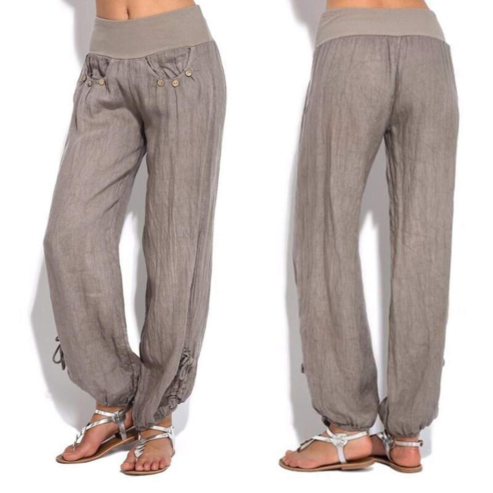 Smitty Umpire Pants Caqui Pants for Women White Straight Leg Trousers Rompers for Age 9 (Coffee, XL)