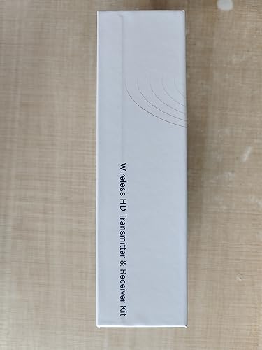 Wireless HDMI Transmitter and Receiver 4K, USB C & HDMI Dual Transmit Ports, HDMI & VGA Dual Screens, 2.4/5G Streaming Smooth Video/Audio Extender 165FT/50M for Mac, Cable Box,Phone, Laptop,Blu-ray