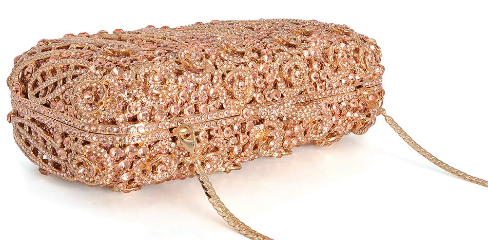 MOSSMON Crystal Clutch Women Luxury Rhinestone Evening Bag