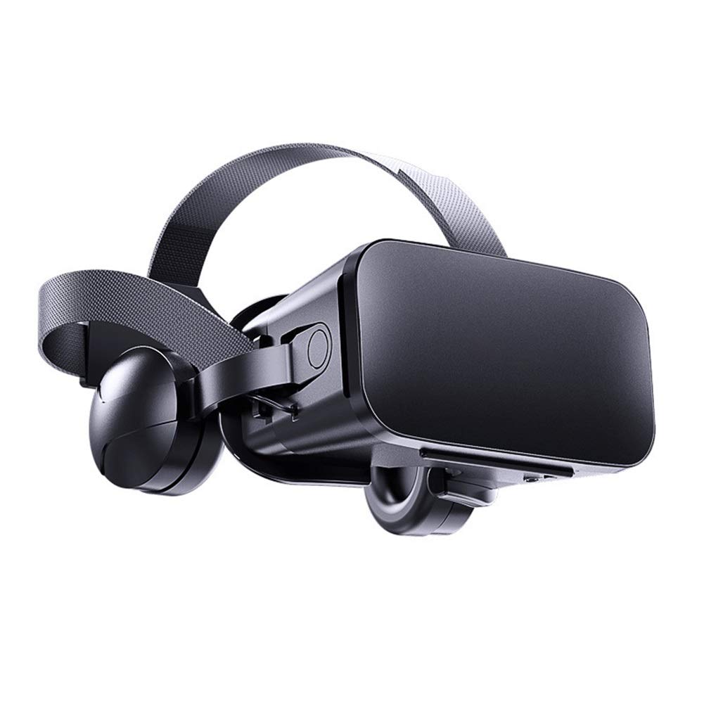 Peyan VR Headset with Remote Controller Virtual Reality Headset 3D Glasses, Anti-Blue-Light Lenses, Stereo Headset, for All Length Below 6.1 inch Include All The IOS And Andriod System Phone
