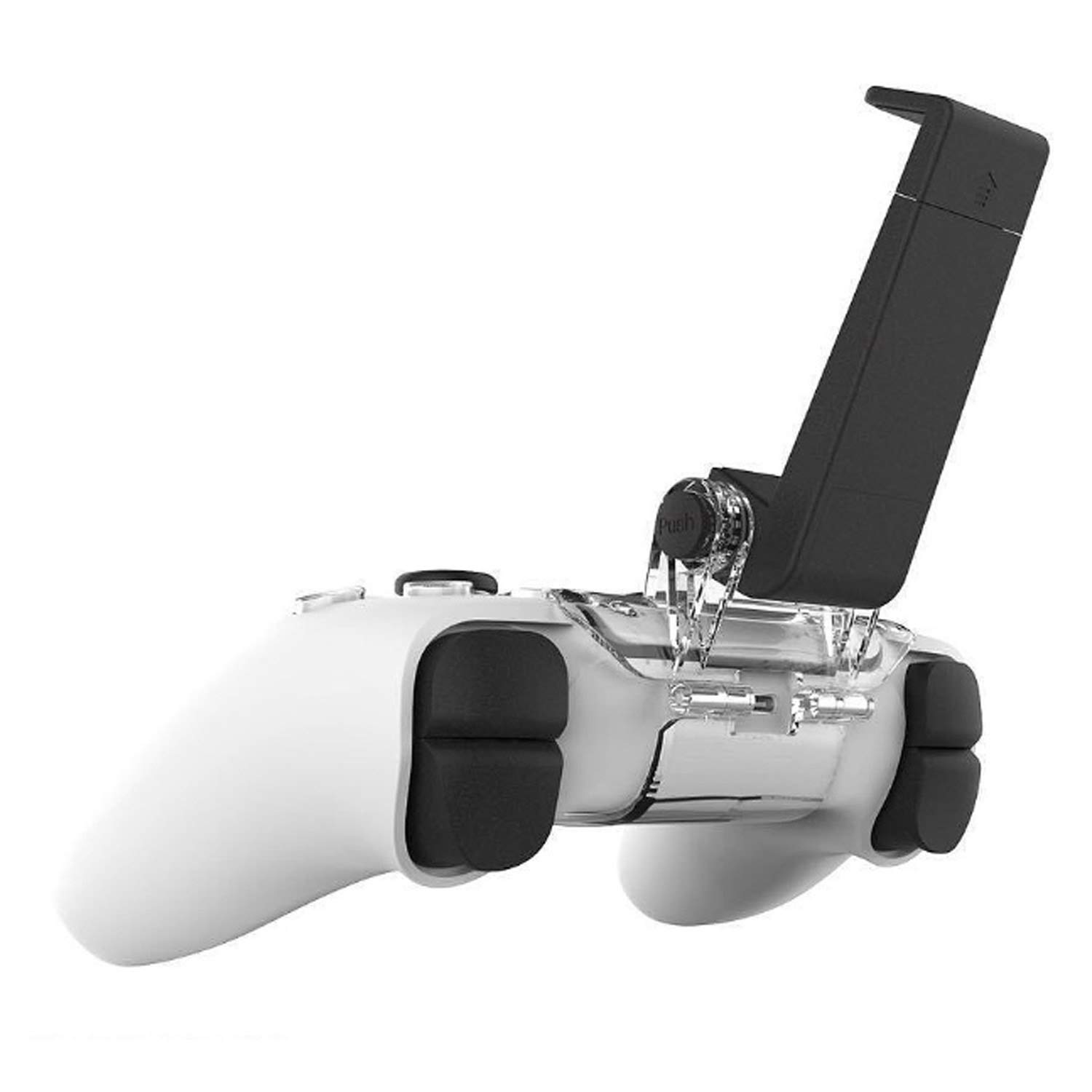 Olixar Controller Phone Mount for Sony PlayStation 5 DualSense Controller - Dominate the Mobile Gaming Battlefield by Linking your PS5 Controller to Your Phone (Guide Included)