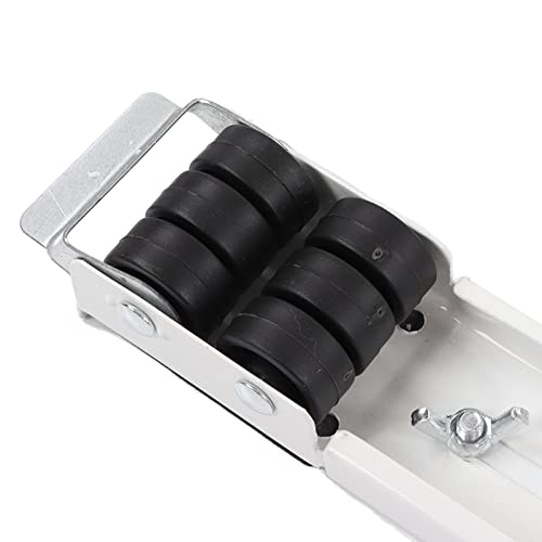 MEKOTRIN Extendable Appliance Roller Bearing Stand Heavy Items Rack Machine Rack Washing Machine Mobile Roller Water Dispenser Refrigerator Brackets Dryer Type Adjustment Load Bearing