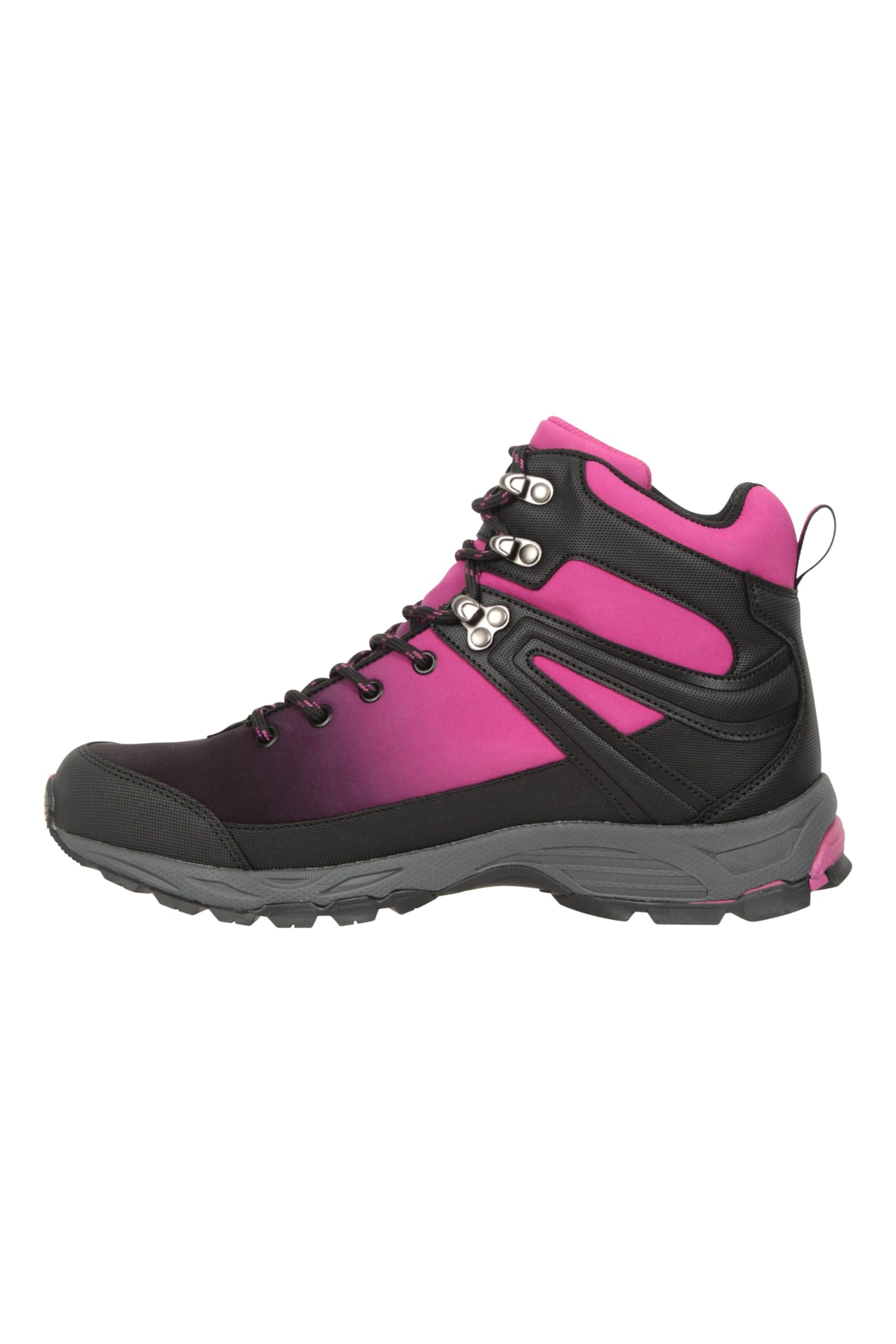 Mountain Warehouse Shadow Waterproof Womens Softshell Boots Teal Womens Shoe Size 9 US