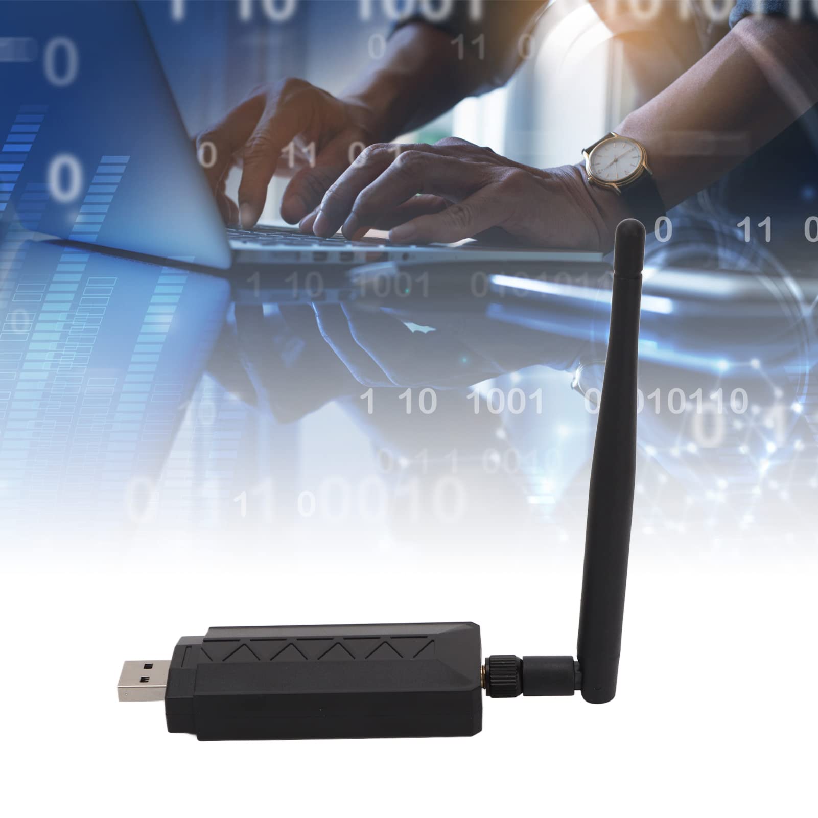Wireless USB WiFi Adapter for Win Xp Win7 Win8 Win10, WiFi Adapter for Desktop PC, 2.4G WiFi Dongle Wireless Adapter USB Computer Network Adapters