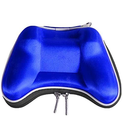 OSTENT Air Foam Hard Pouch Case Bag Sleeve for Microsoft Xbox One Wireless Controller - Color Blue