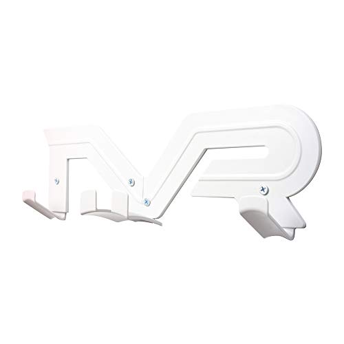 SINBEAUTIES VR Wall Mount Storage Stand Hook and Cleaning Pen for Quest 2 / Pro / 1, PSVR 2, Rift S, HP Reverb G2, HTC Vive, Vive Pro, Cosmos, Valve Index and Mixed Reality Headsets(White,2-in-1)
