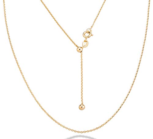 Miabella 18K Gold over Sterling Silver Italian Genuine Reversible Flip 100 Lira Coin Pendant with Adjustable Chain Necklace, Medallion Made in Italy