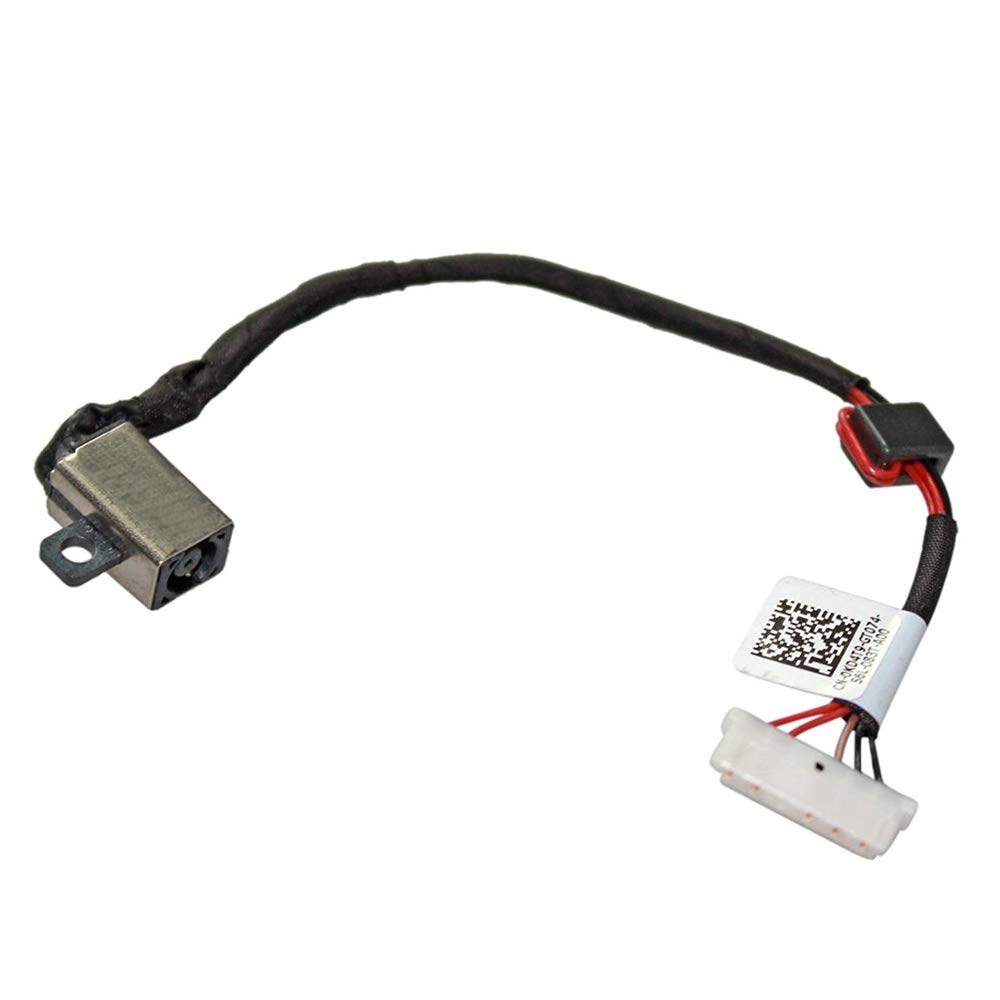MMOBIEL DC Power Jack Dock Connector Flex Cable Compatible with Dell Inspiron 15-5000 5551 5552 5555 5557 5558 5559 14-5458 5459 5455 5452 P51F P64G Vostro 3458 3558 3559 P65G 3559 17-5000 5755