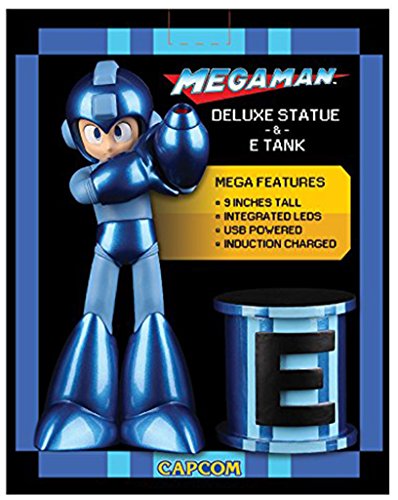 Mega Man Statue and E-Tank
