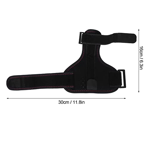 Qionia Adjustable Finger Splint, Prevent Injury Finger Aluminum Brace Fasten Recovery Breathable Lightweight for Injury Fixation