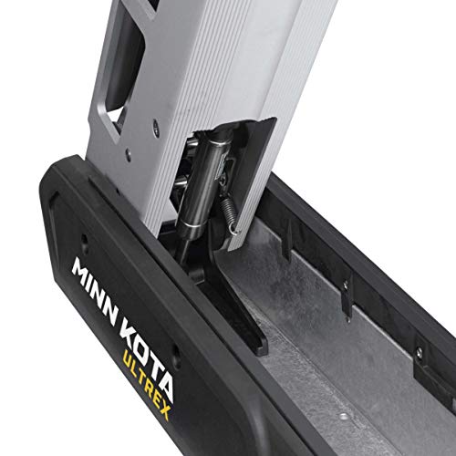 Minn Kota 1368850 Ultrex Freshwater Cable & Electric-steer Bow-Mount Motor with MEGA Down Imaging, Digital Maximizer & i-Pilot GPS, 80 lbs Thrust, 45" Shaft