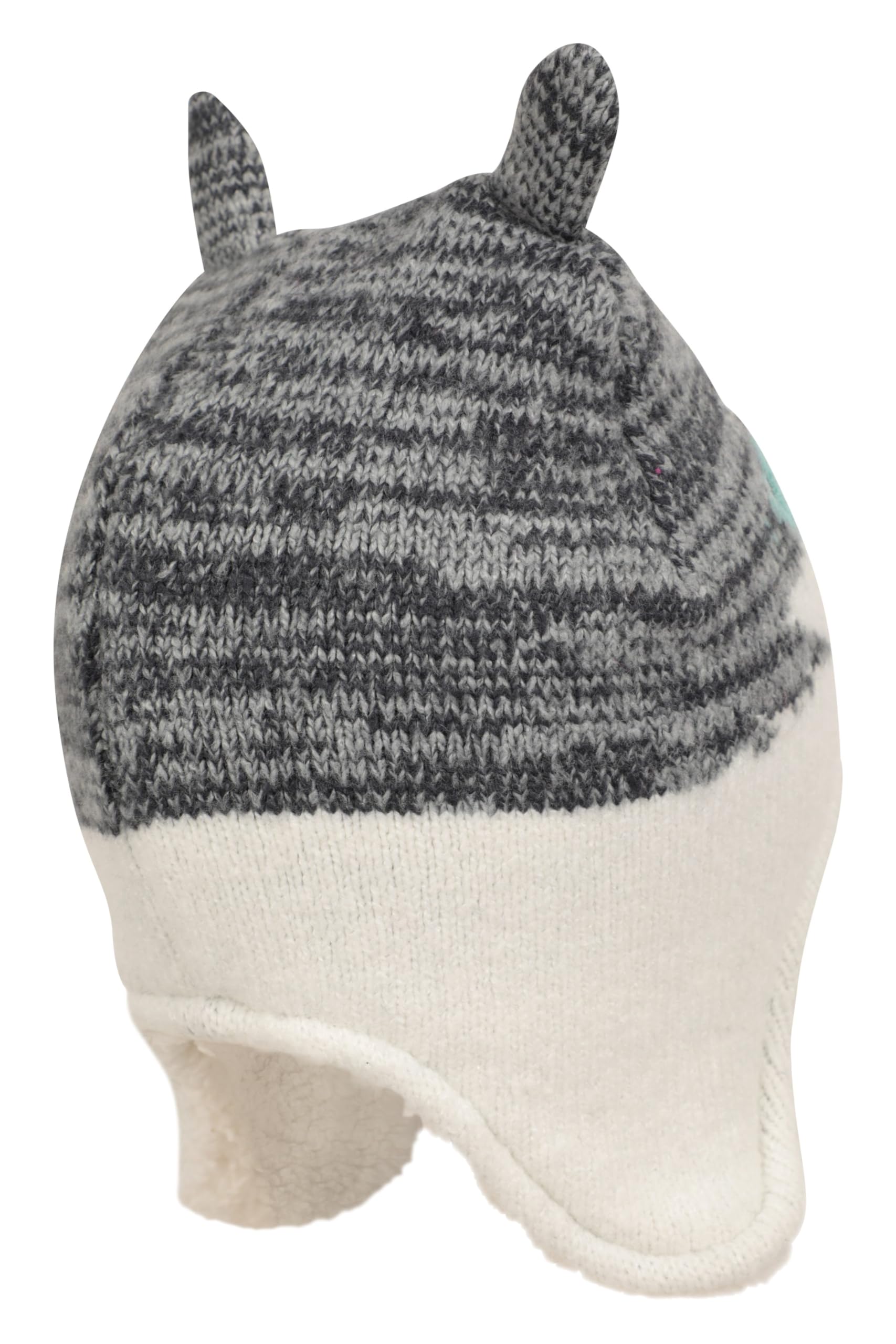 Mountain Warehouse Fox Fleece Winter Kids Junior Hat -1 Size Fits All Pink