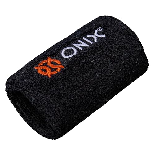 ONIX Pickleball Sweat Absorption Wristband β Black