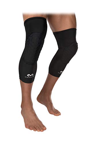 McDavid Youth Teflex Leg Sleeves (Pair), White, One Size