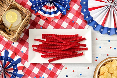 Red Vines Licorice, Original Red Flavor Soft & Chewy Candy Twists, 3.5 lbs, 56 Ounce