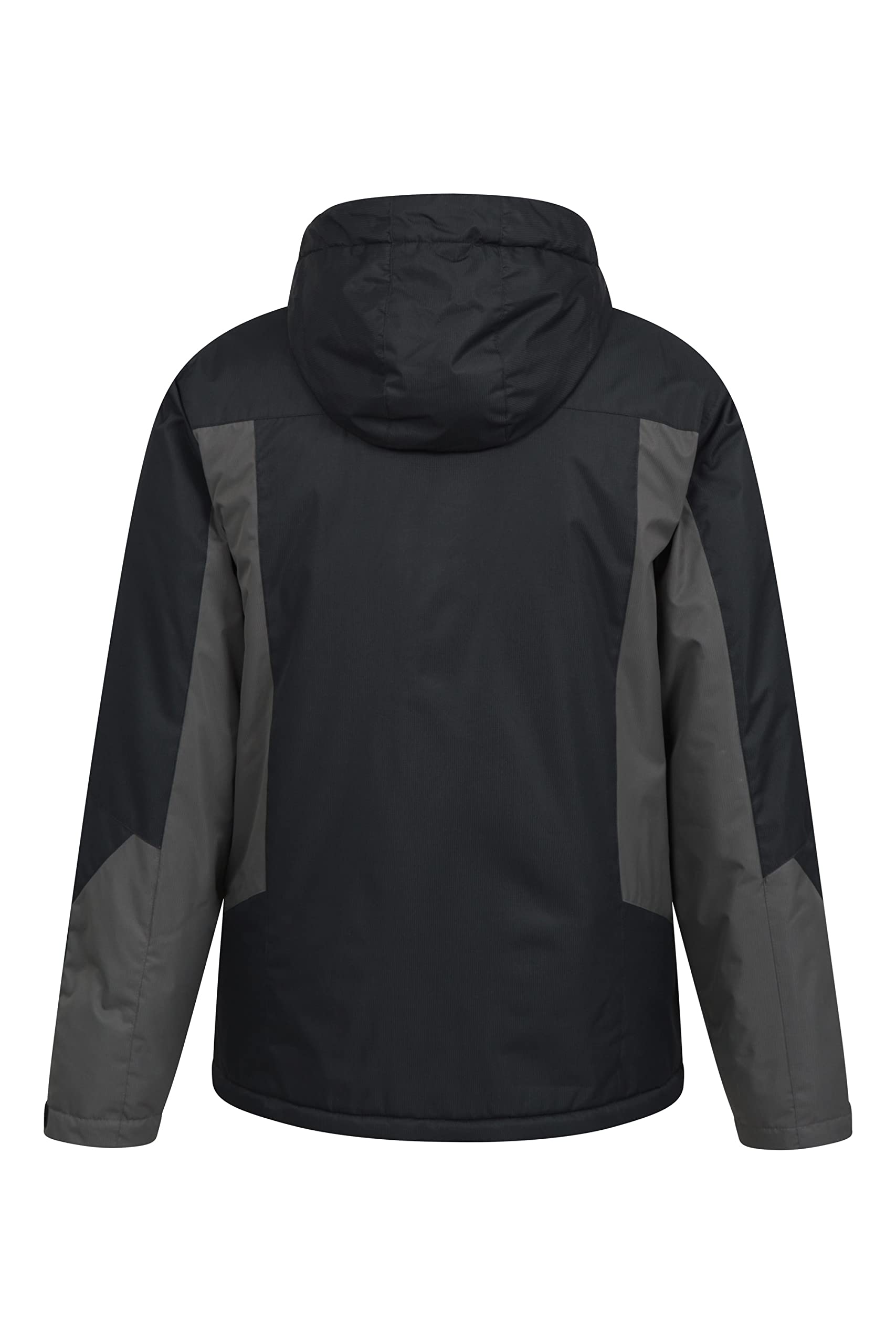 Mountain Warehouse Dusk Mens Ski Jacket - Water Resistant Winter Coat Carbon Large