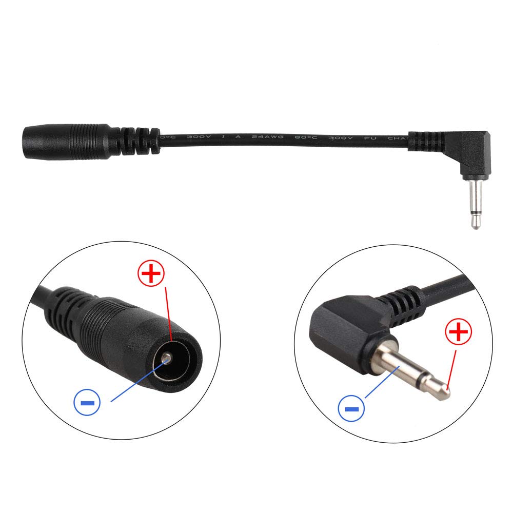 Mr.Power 3.5 Postive Tip Power Supply Converter for Electro Harmonix EH DOD Guitar Pedals (2 pcs)