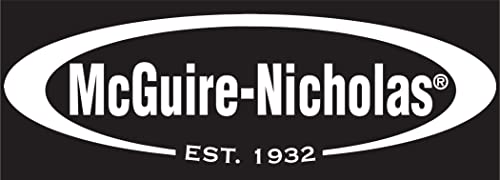 McGuire-Nicholas Men's Standard 2 3/4" inch Oil Tanned Leather Tool Work Belt for 29"-46" Waist, Dark Brown, 3"