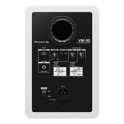 Pioneer DJ VM-50 5.25-inch Active Monitor Speaker - White