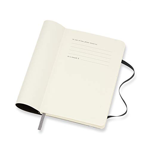 Moleskine 12 Month 2021 Weekly Planner, Soft Cover, Pocket (3.5" x 5.5") Black