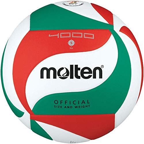 Molten V5M4000-DE Competition Ball White / Green / Red 5